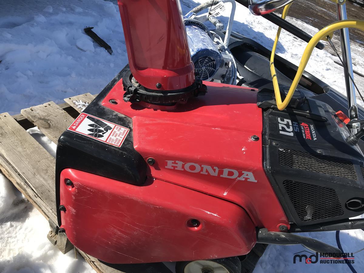 Honda HS 521 4-Stroke Snow Blower